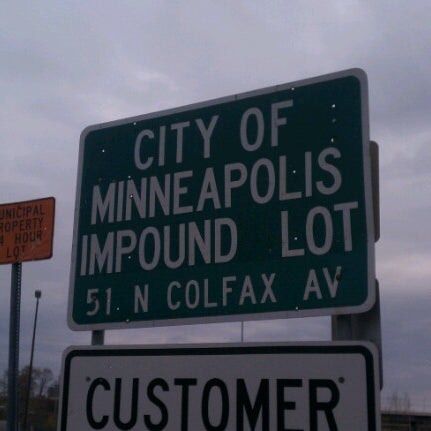 City Of Minneapolis Impound Lot