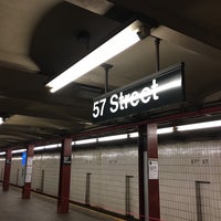 MTA Subway - 57th St (F) - Metro Station in New York