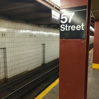 MTA Subway - 57th St (F) - Metro Station in New York