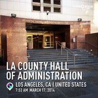 County of Los Angeles, Hall of Administration - Government Building in ...