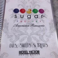 Menu - Sugar Factory (Miami) - Flamingo-Lummus - 1144 Ocean Dr