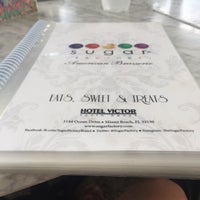 Menu - Sugar Factory (Miami) - Flamingo-Lummus - 1144 Ocean Dr