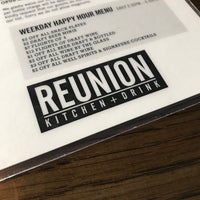 Menu - Reunion Kitchen + Drink - American Restaurant in Anaheim Hills