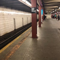 MTA Subway - 57th St (F) - Metro Station in New York