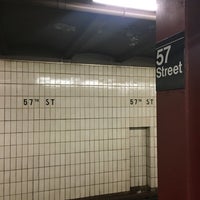 MTA Subway - 57th St (F) - Metro Station in New York