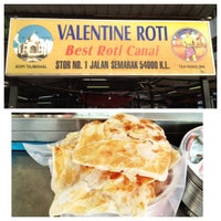Valentine Roti - Indian Restaurant in Kuala Lumpur