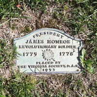 Pres. James Monroe's Grave - Fan - Oregon Hill - Carver - Richmond, VA