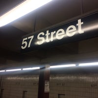 MTA Subway - 57th St (F) - Metro Station in New York