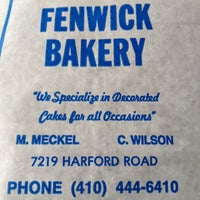 Fenwick Bakery - Bakery in Northeastern Baltimore