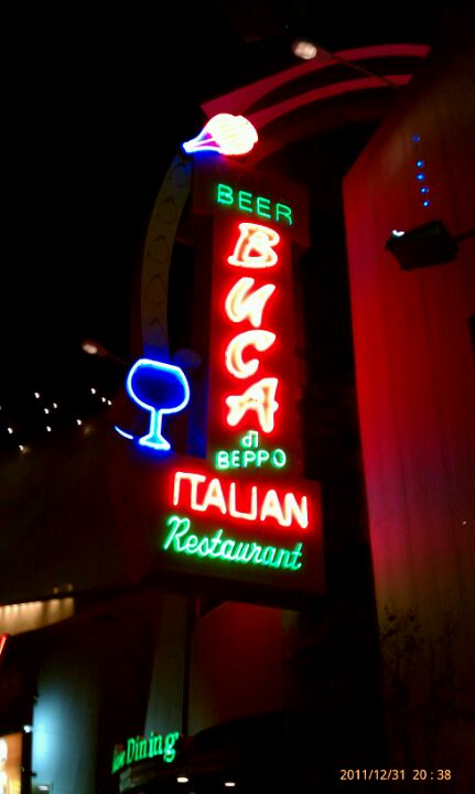 Buca di Beppo at 1000 Universal Studios Blvd Universal City, CA