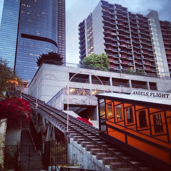 Angels Flight - Upper Station - Train Station in Financial District