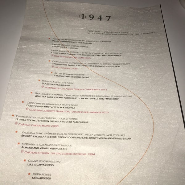 Le 1947 - French Restaurant