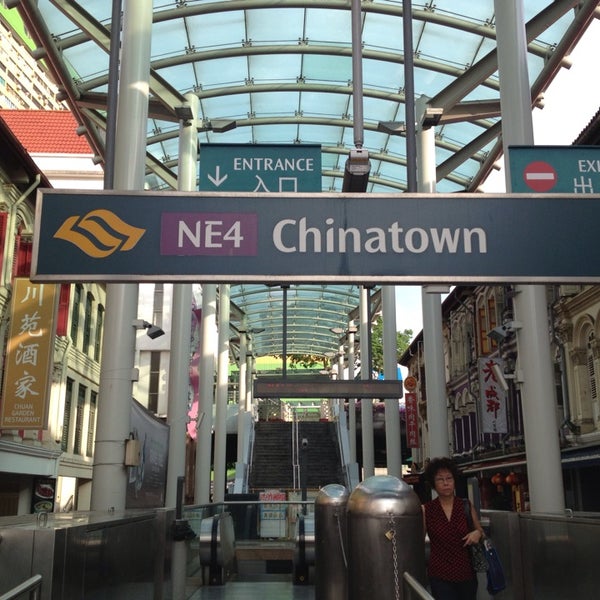 Chinatown MRT Interchange (NE4/DT19) - Metro Station in Central Region