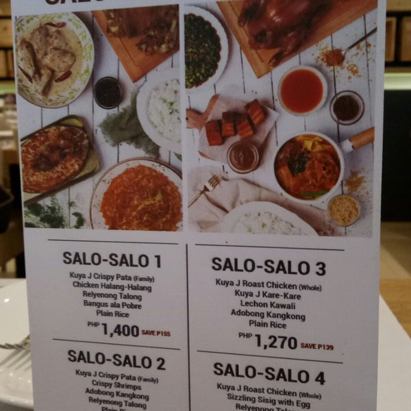 Kuya J Restaurant - Bahay Toro - Congressional Ave.