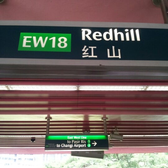 Redhill MRT Station (EW18) - Train Station in Singapore