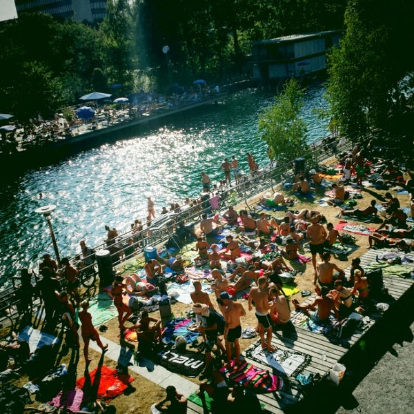 Flussbad Oberer Letten - Kreis 5 - Zürich, Zürich