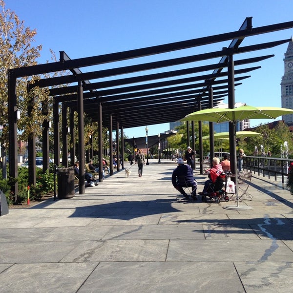 The Rose Kennedy Greenway - Mothers Walk - North End - Boston, MA