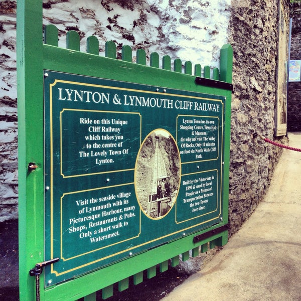 Lynton & Lynmouth Cliff Railway - The Esplanade