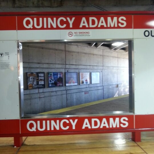 MBTA Quincy Adams Station - Metro Station in South Quincy