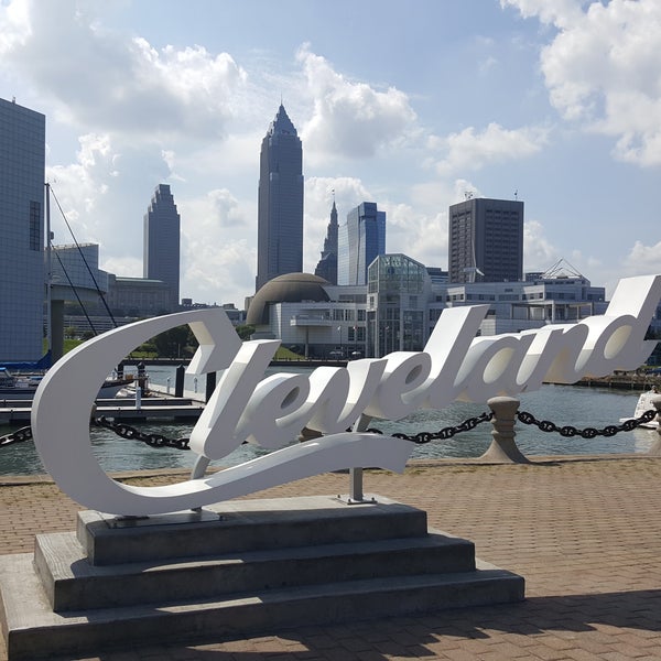 Cleveland Script Sign - Downtown Cleveland - Cleveland, OH
