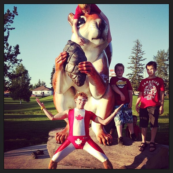 Eddie the Squirrel - Edson, AB