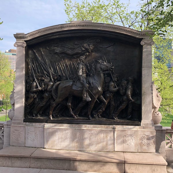 Robert Gould Shaw Memorial - Beacon Hill - Beacon St