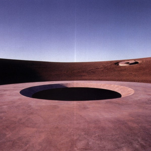 Roden Crater - 2 visitors