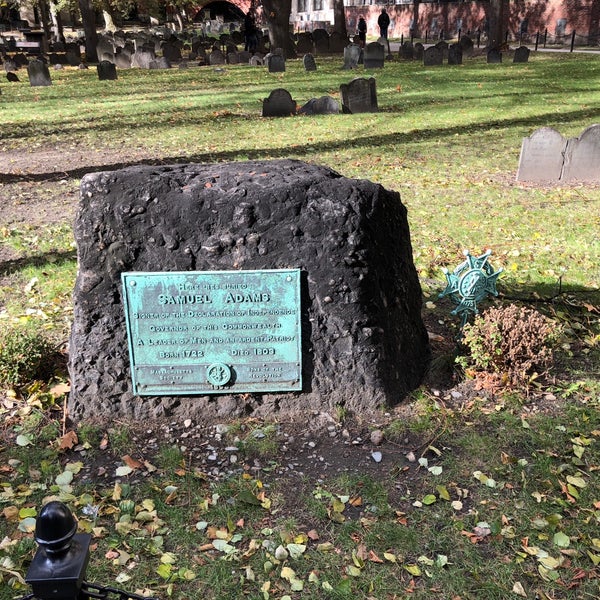 Grave of Samuel Adams - Cemetery in Boston
