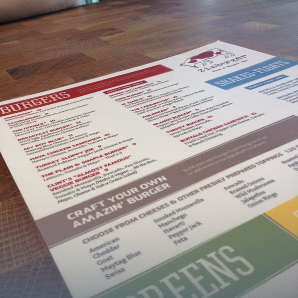 Zinburger - Burger Joint in Airpark