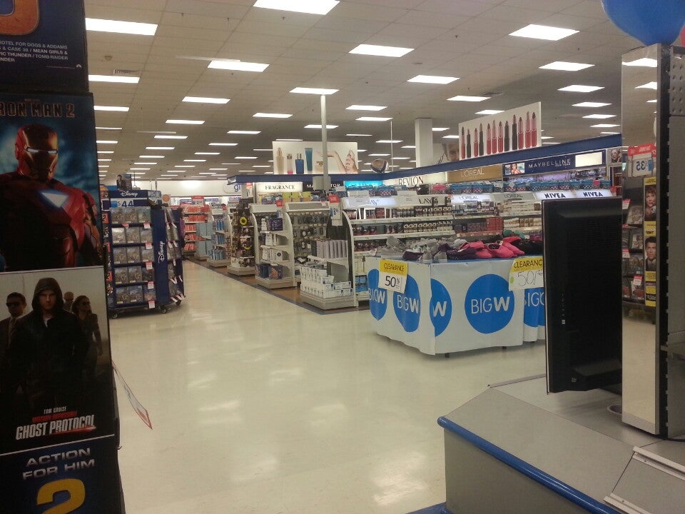 Big W Department Store In Penrith Big W Department Store In Penrith