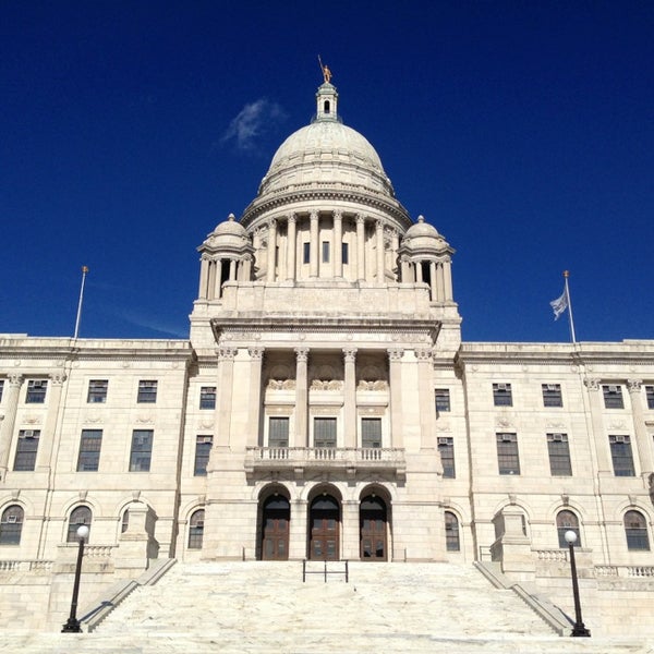 Rhode Island State House - Capitol Building in Downtown Providence