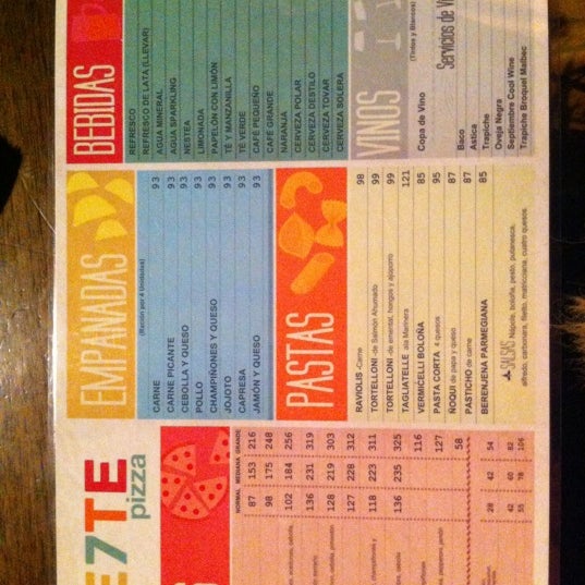 Sette Pizza - 125 tips from 774 visitors