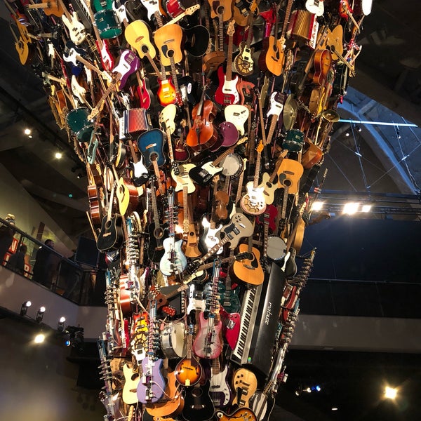 MoPOP Guitar Gallery - Exhibit in Seattle
