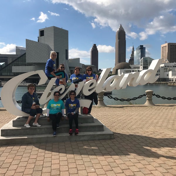 Cleveland Script Sign - Downtown Cleveland - Cleveland, OH