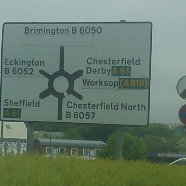 Whittington Moor Roundabout - Chesterfield, Derbyshire