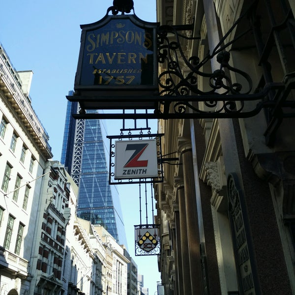 Simpson's Tavern - City of London - London, Greater London
