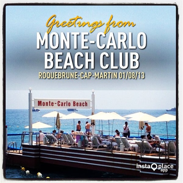 Monte-Carlo Beach Club - Playa