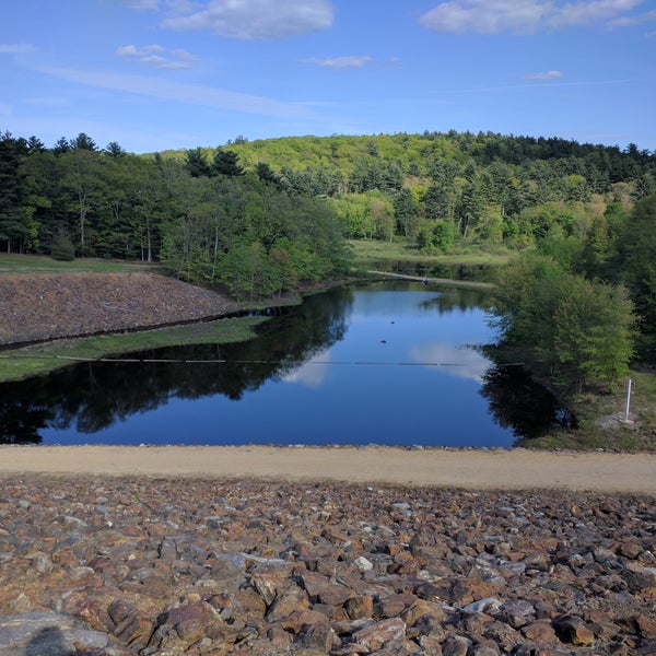 Conant Brook Dam - Trail in Monson