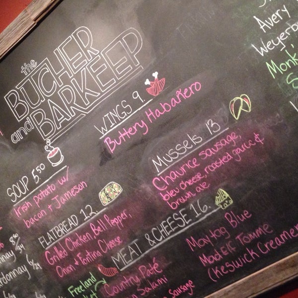 The Butcher And Barkeep - 16 tips
