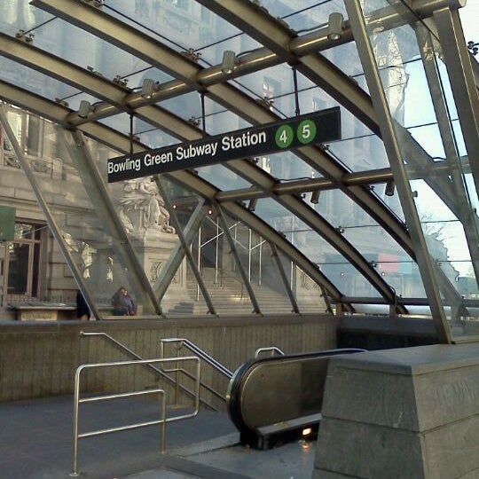 MTA Subway - Bowling Green (4/5) - Financial District - New York, NY