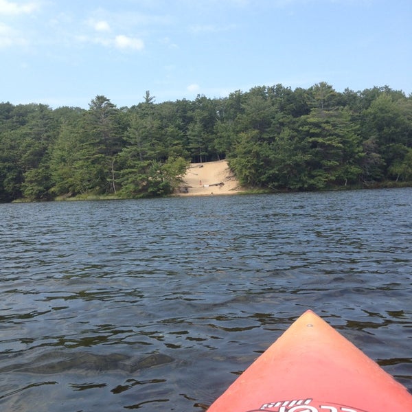 Hamlin Lake Beach at Ludington State Park - Ludington, MI