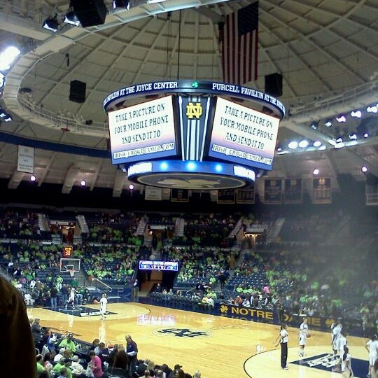 Purcell Pavillion at the Joyce Center - College Basketball Court