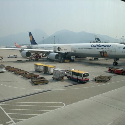 Lufthansa Flight LH 730 - Plane